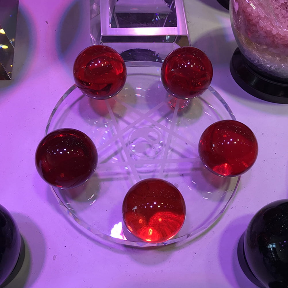 MLINS Crystal Array Ball Mount Transparent Table Decor Home - Walmart.com