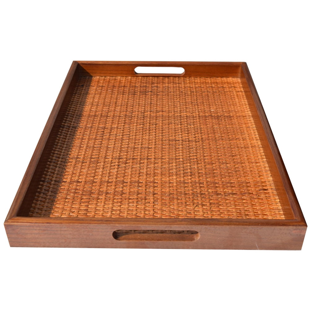 MLINS Cup Rattan Thai Tray Attractive Home Decoration Simple - Walmart.com