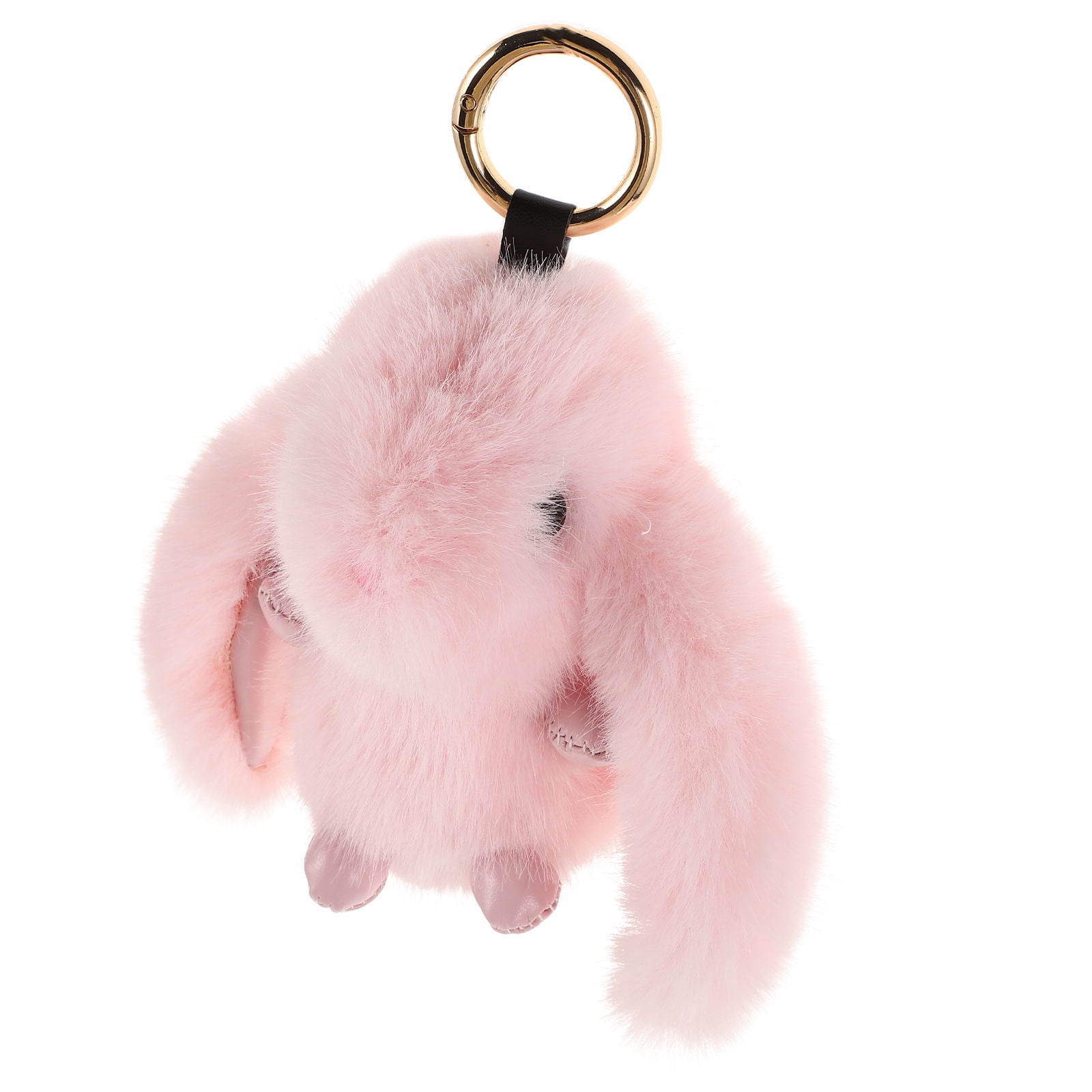 MLINS Cute Plush Bunny Keychain Kawaii Stuffed Animal Keychain Fluffy ...