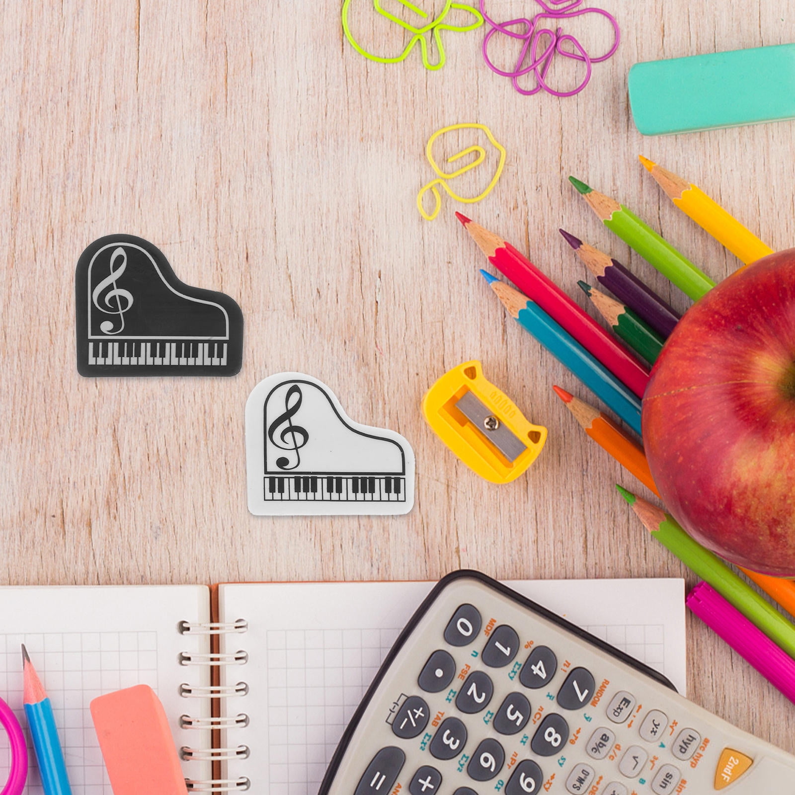 MLINS Cute Small Erasers for Students in Assorted Colors Material Great ...