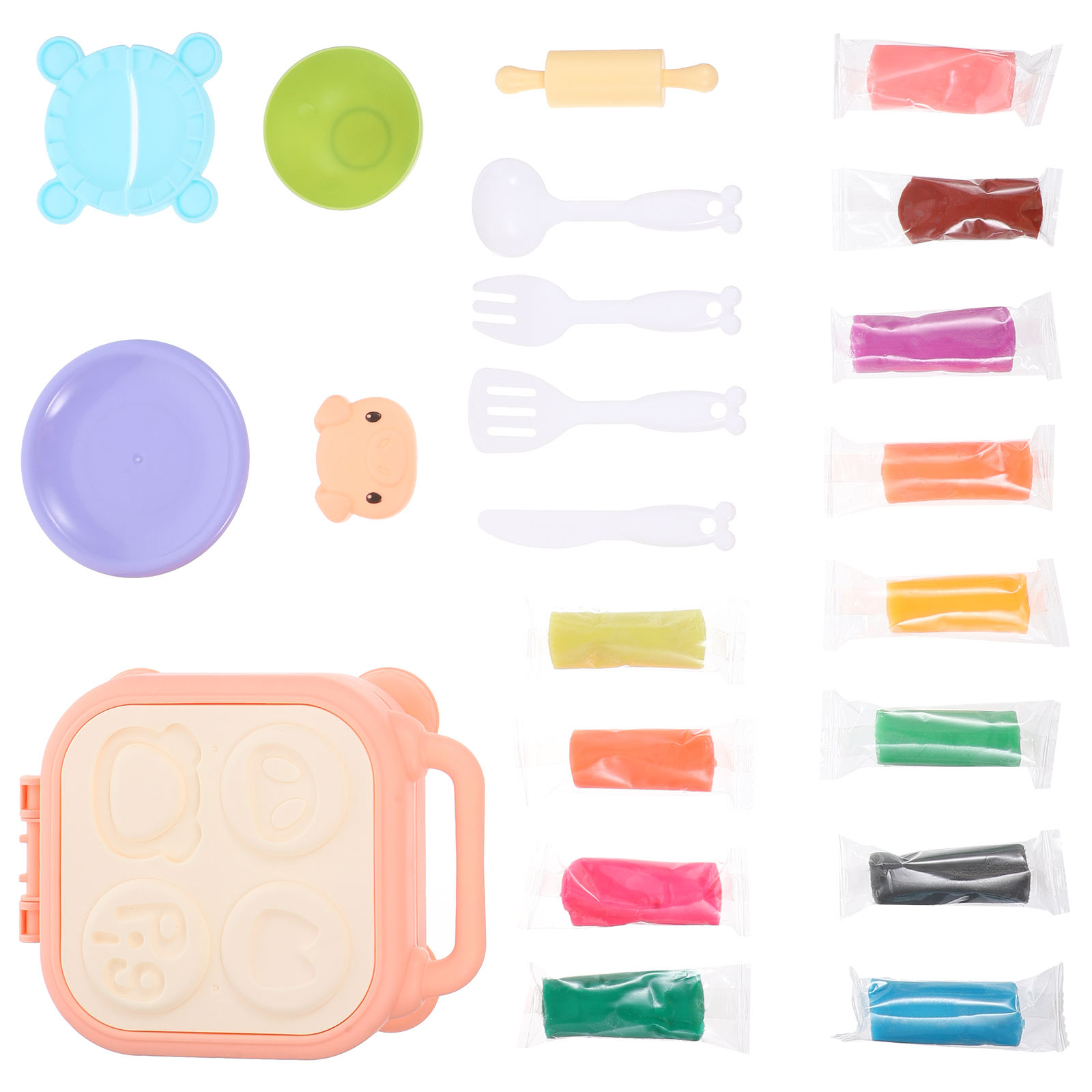 MLINS Cutters Set for Kids in Assorted Colors Safe and Plastic Molds 1 ...