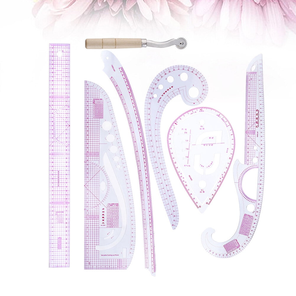 MLINS Cutting Ruler Set Tailoring Sewing Rulers and Curves - Walmart.com