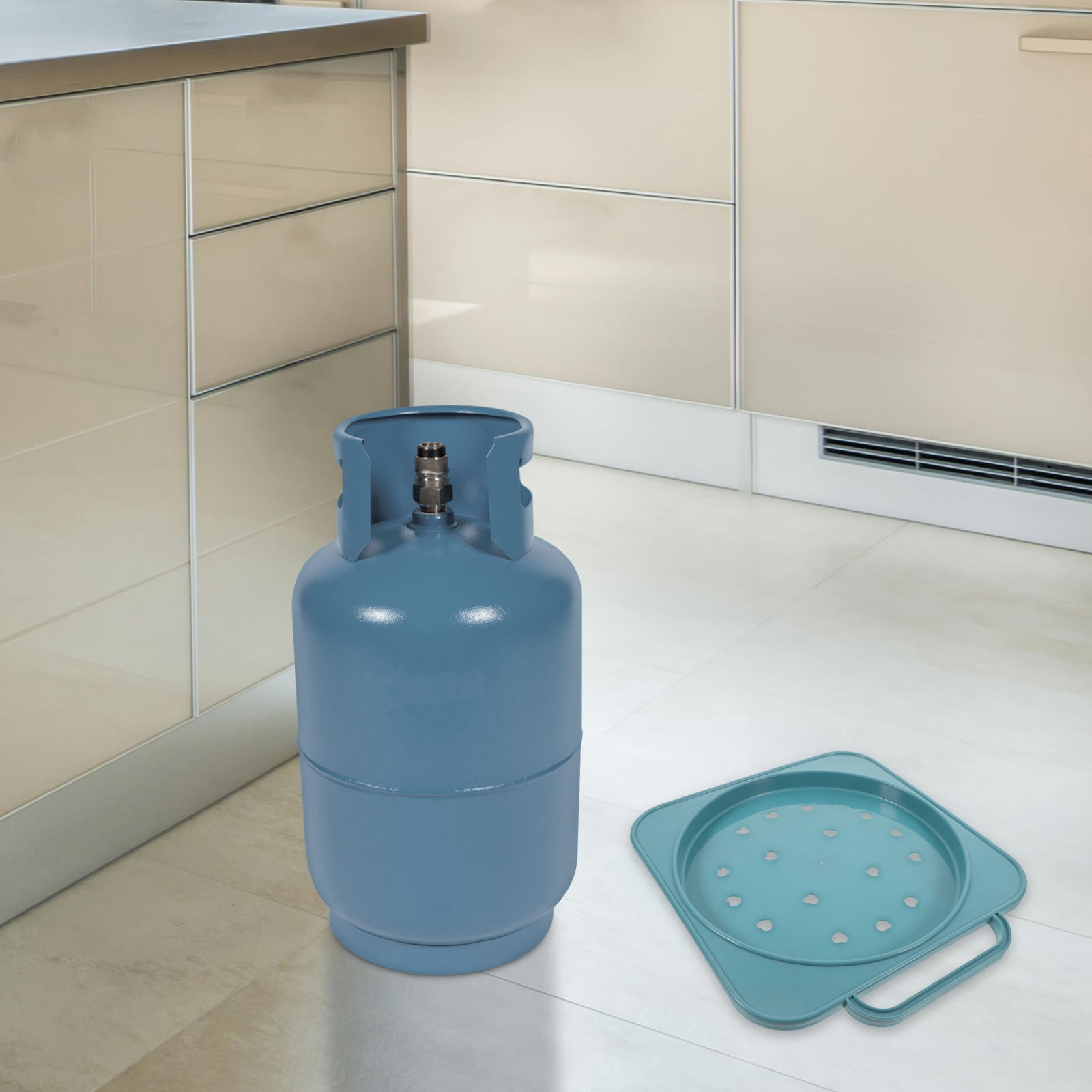 MLINS Cylinder Cart With Handle And Wheels Portable Propane Tank Holder ...