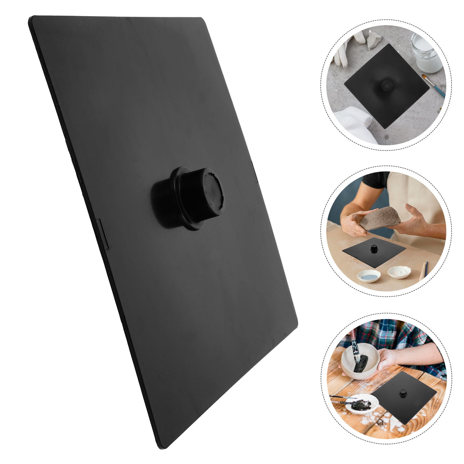 MLINS DIY Sculpture Mould Bases for Hand Casting Square Display Base ...