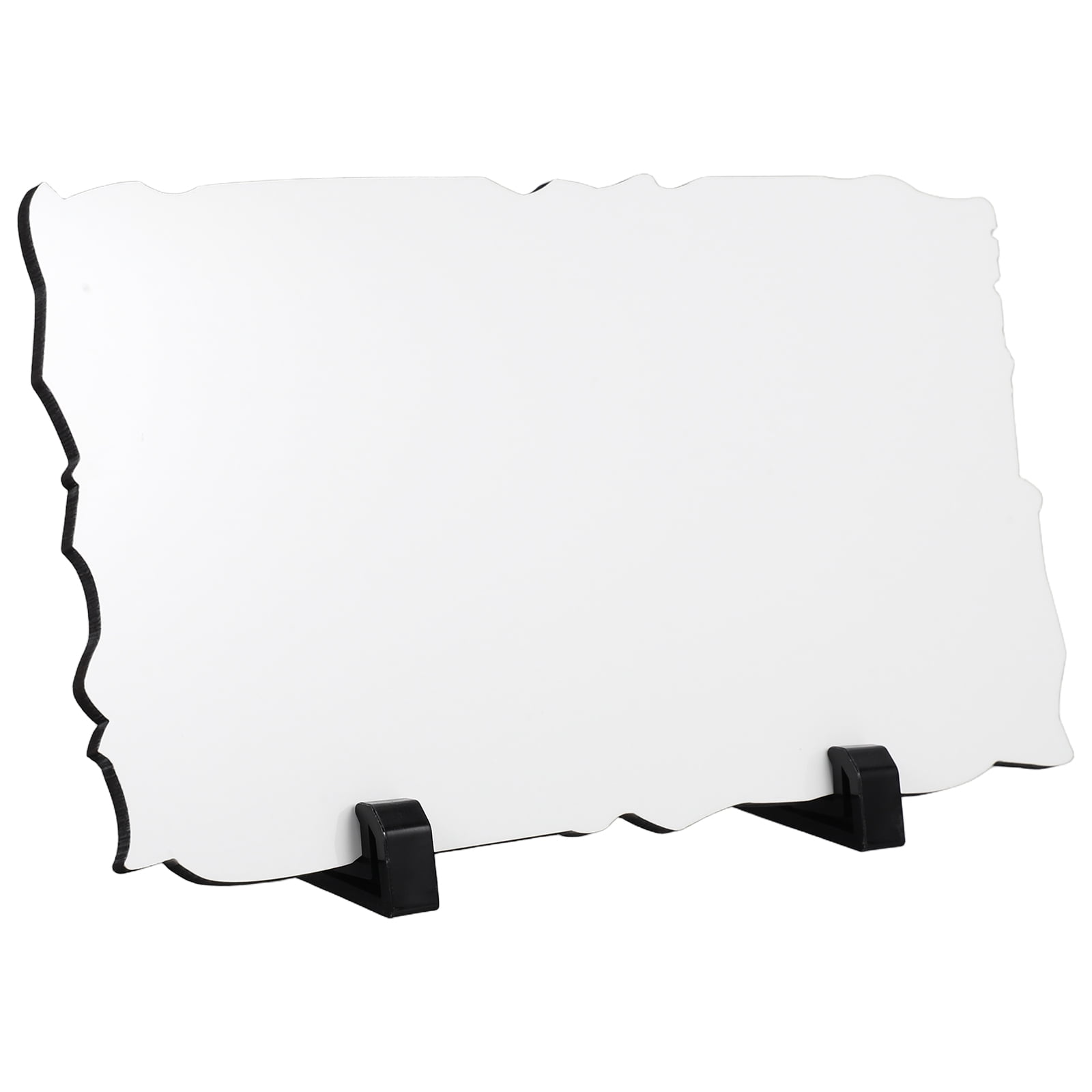 MLINS DIY Thermal Sublimation Blank Photo Board with Irregular Edge ...