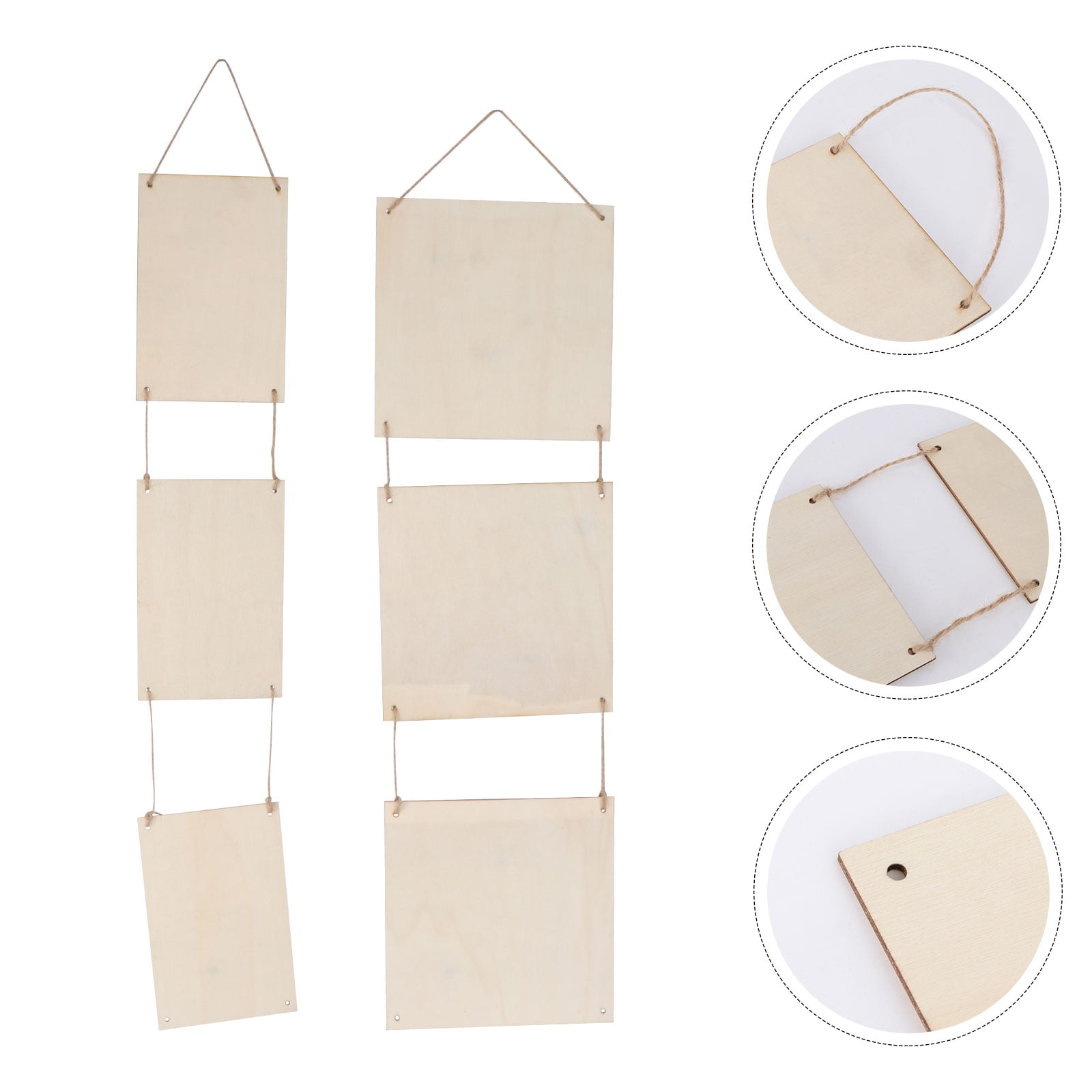 MLINS DIY Wall Display Board Khaki Synthetic Material for Home Office ...