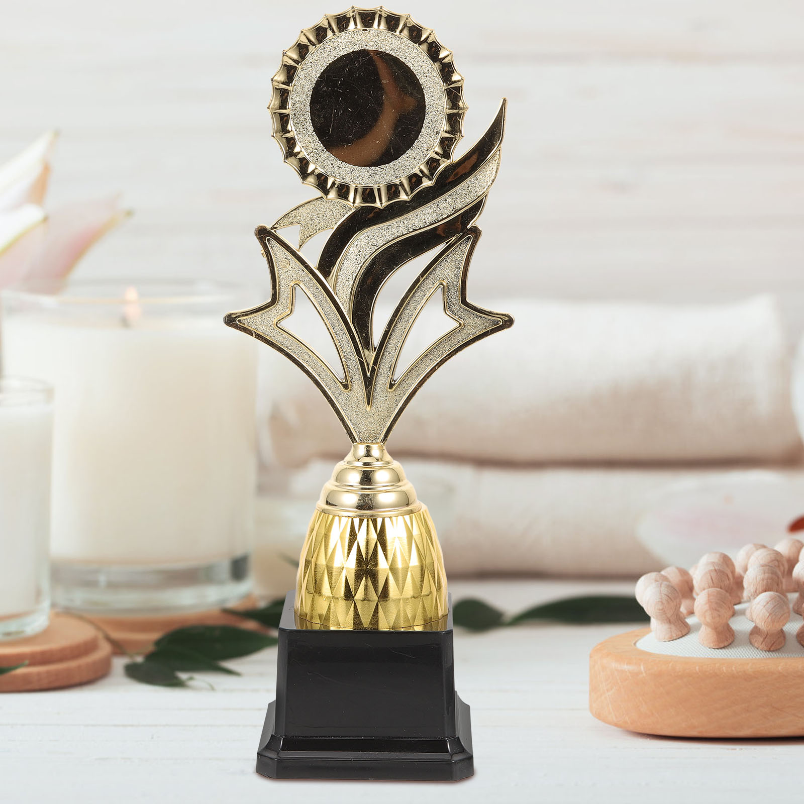 MLINS Dance Trophy Contest Reward Trophies Dad Child Golden - Walmart.com