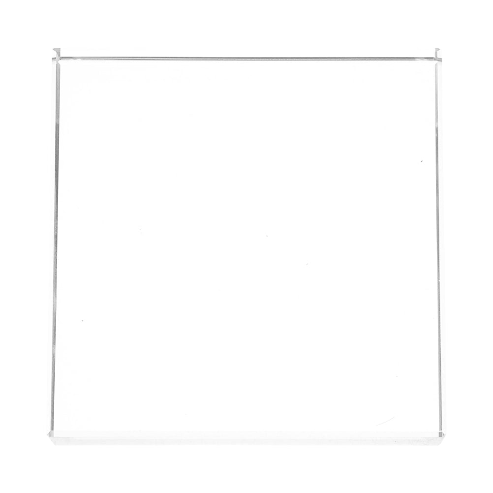 MLINS Decorative Clear Crystal Paperweight Square Glass Block Crystal ...