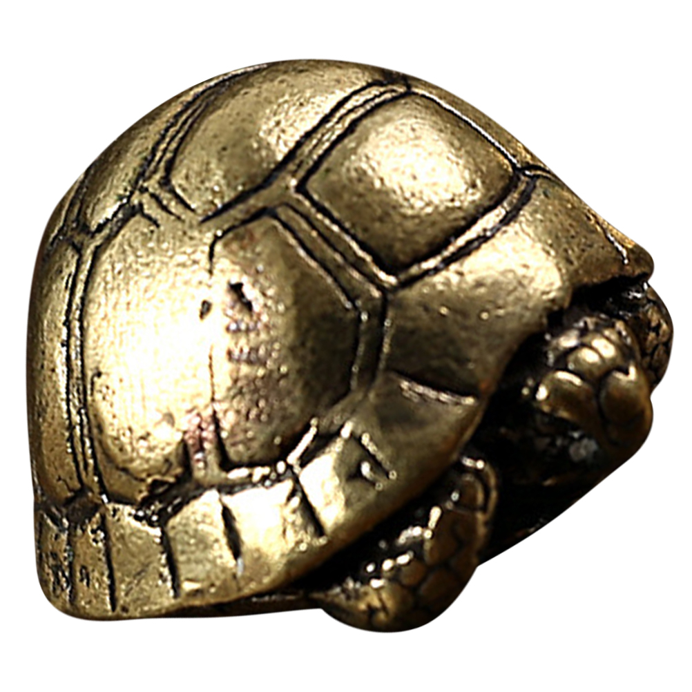 MLINS Decorative Turtle Model Brass Statue Bronze Tortoise Plant Stand ...