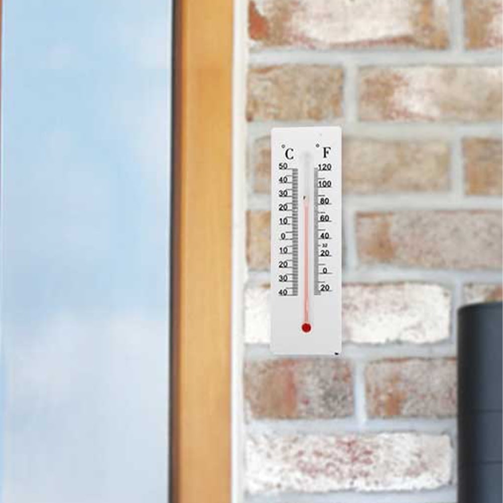 MLINS Decorative Wall Thermometer Key Hider Outdoor Hidden Key Holder ...