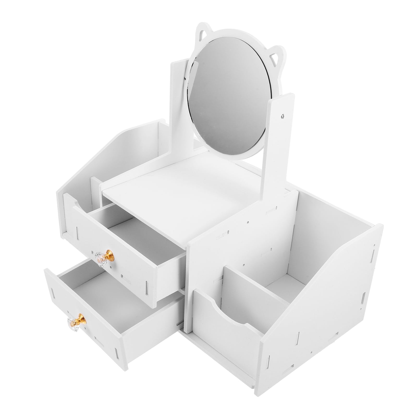 MLINS Desktop Makeup Organizer Vanity Makeup Holder Organizer Cosmetic ...