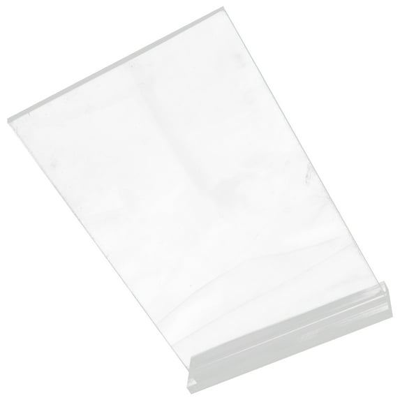 MLINS Desktop Sign Stand Transparent Holder Multipurpose Storage Clear ...