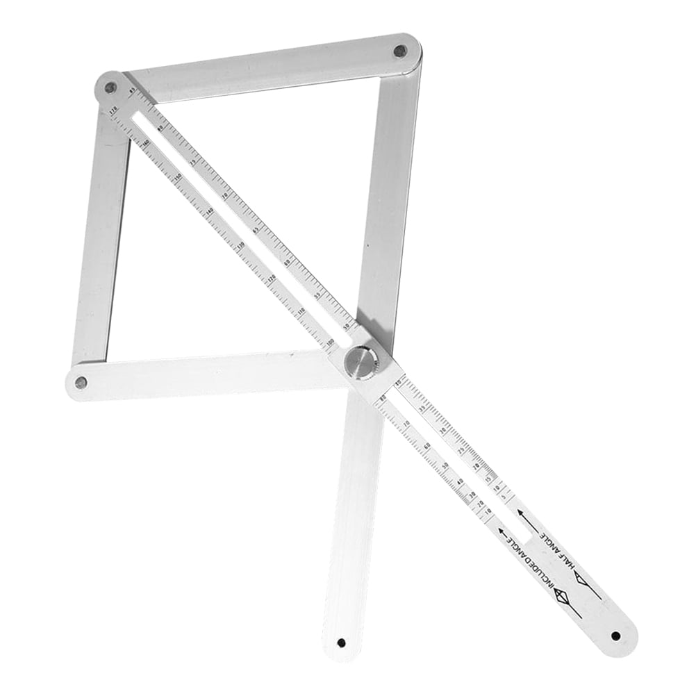 MLINS Diagonal Ruler Large Compass for Drawing Circles Carpentry Table ...