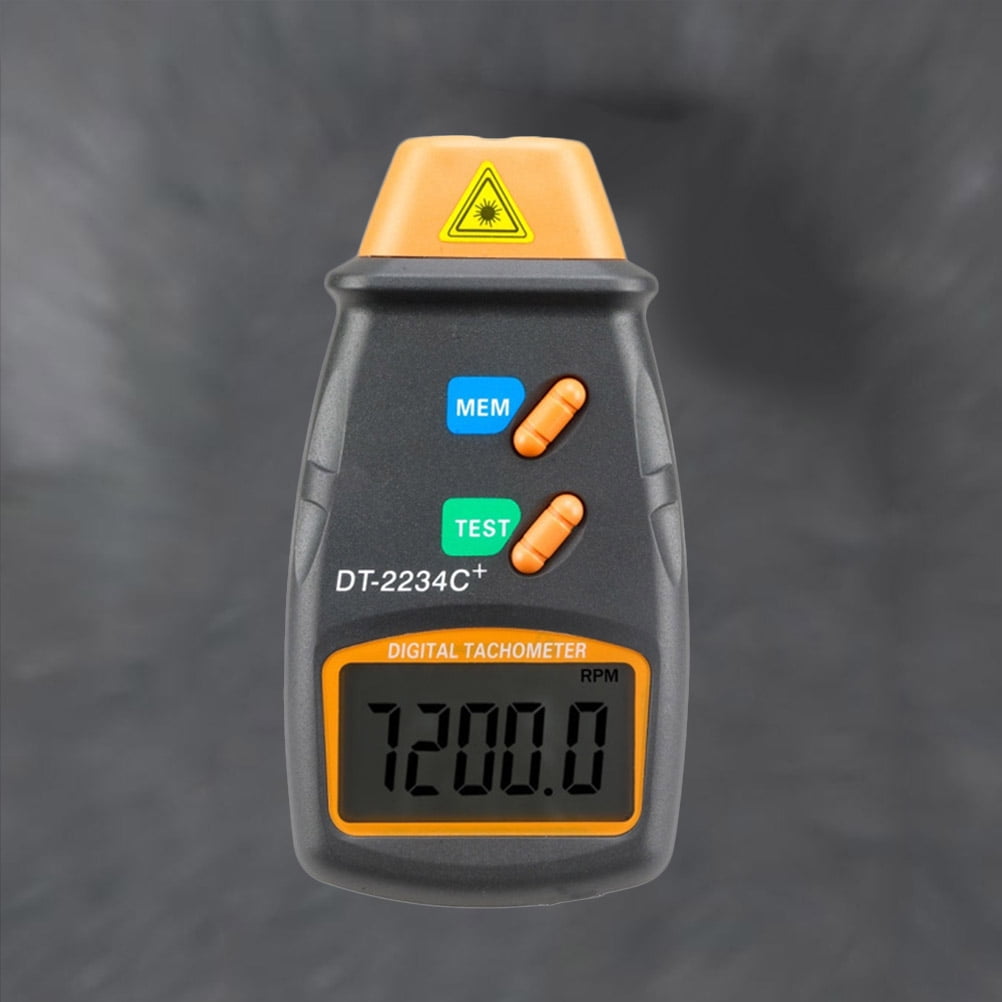 MLINS Digital Tachometer for Car Use with Red Light Beam and Adjustment ...
