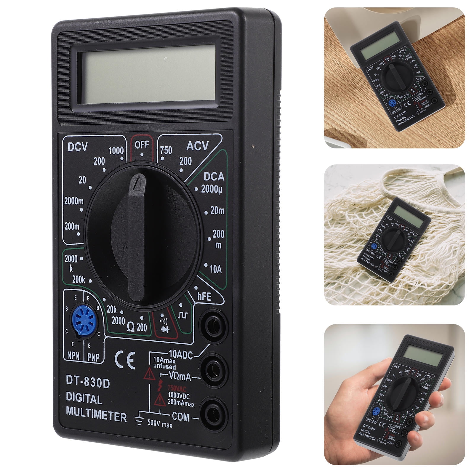 MLINS Digital Test Tool Multimeter Monitoring Energy Voltage Amps ...