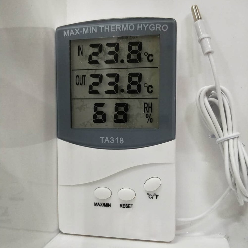 MLINS Digital Thermometer Hygrometer Indoor Home Use Temperature ...