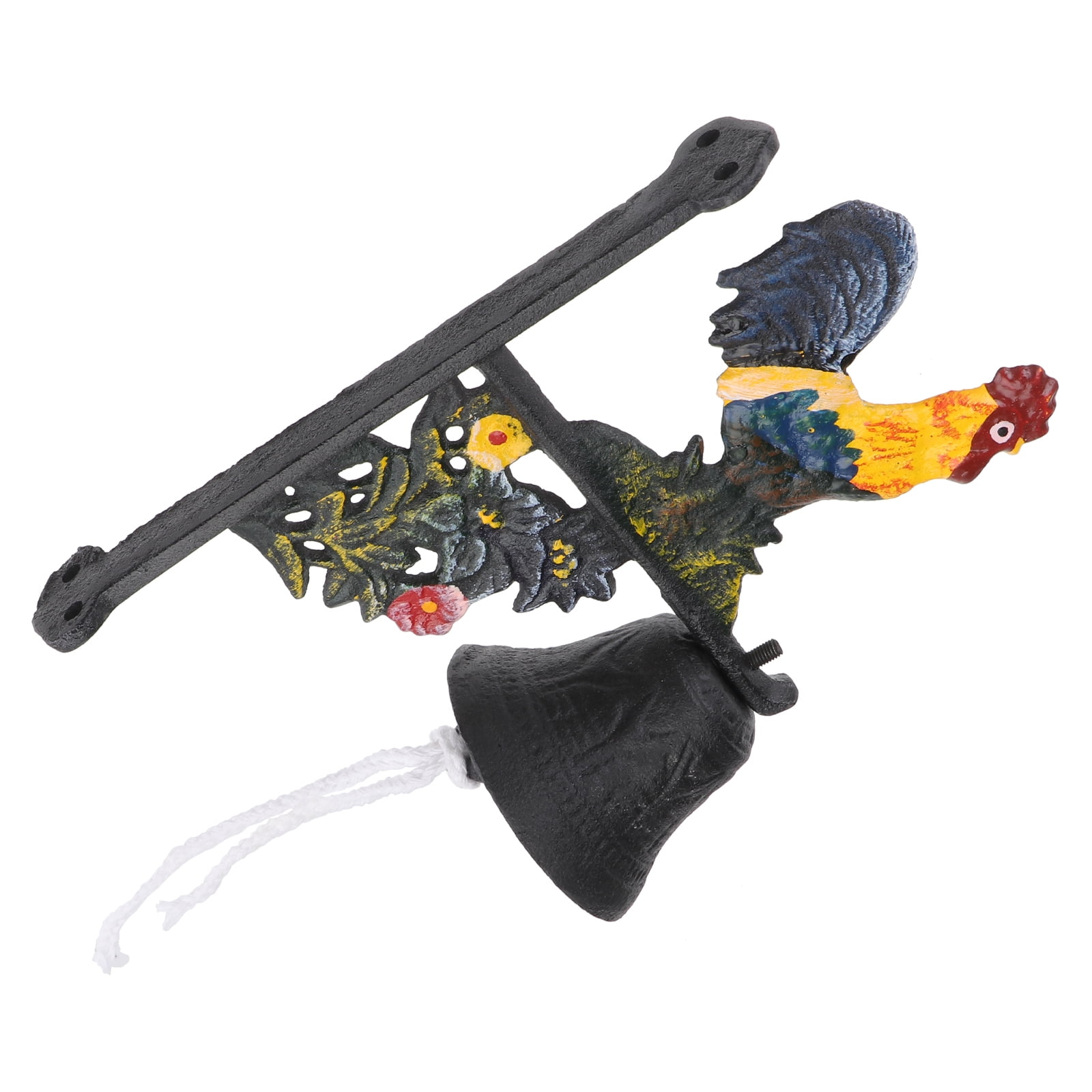 MLINS Dinner Bell Triangle Door Chimes Doorbell Wall Mounted Natural ...