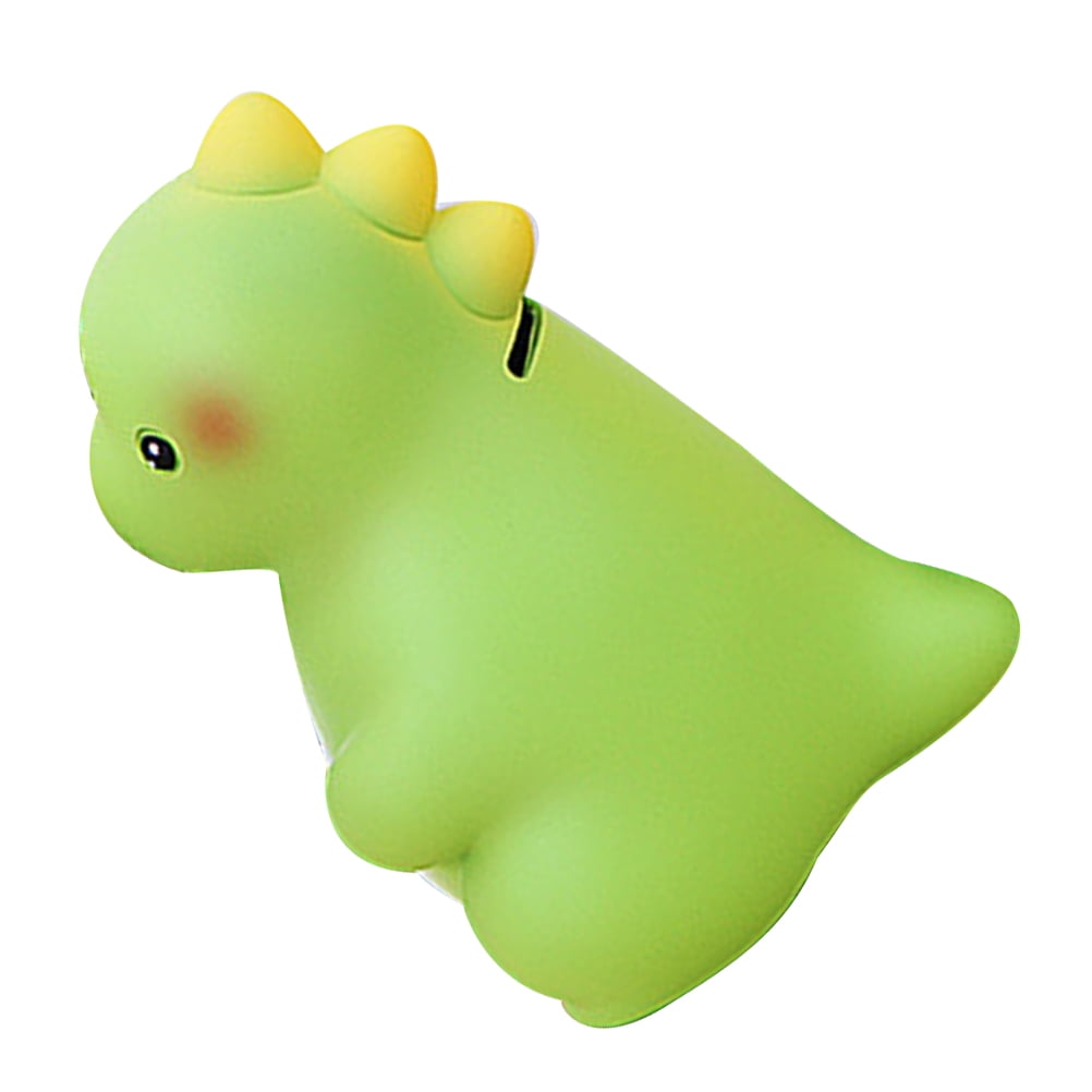 DINHEAROM Dinosaur House Money Bank Dinosaur Shaped Green 1Pcs Saving ...