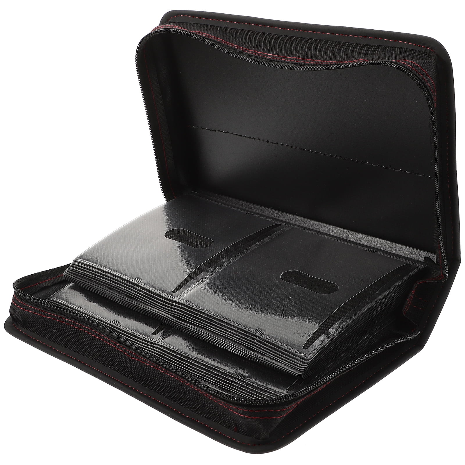 MLINS Disc Storage Bag CD Case Holder Organizer Disk Carrier Black ...