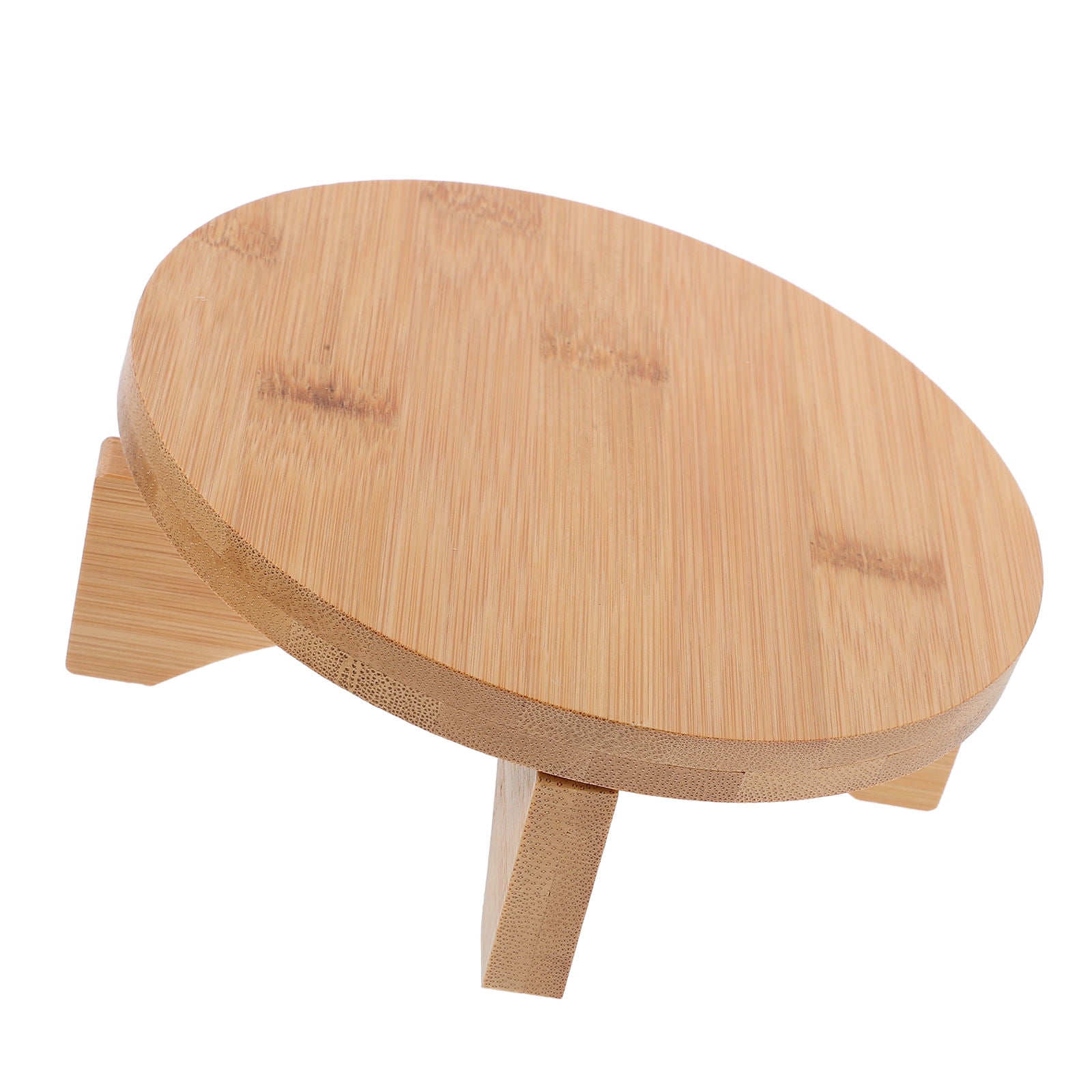 MLINS Display Base Bamboo Display Stand Bamboo Pedestal For Figure Toy ...