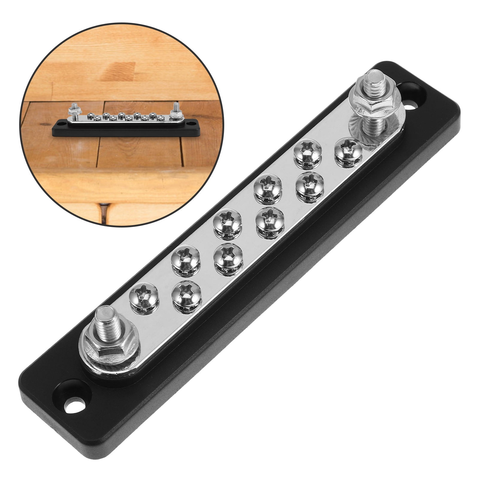 MLINS MLINS 150 Amp BusBar Terminals Junction Distribution Block 48V ...