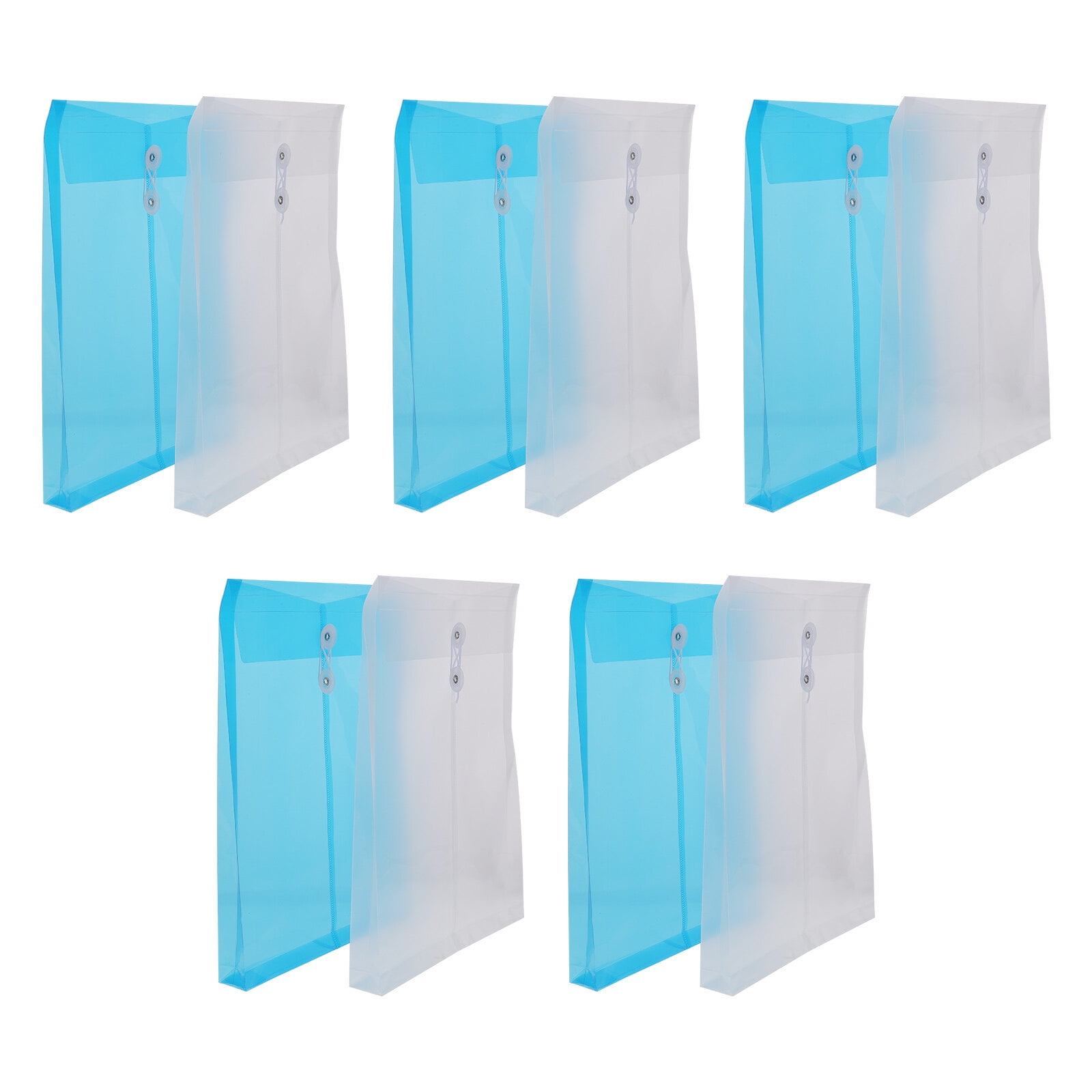 MLINS Document Color Envelope Portfolio PVC File Bags 32.3X24X3cm ...
