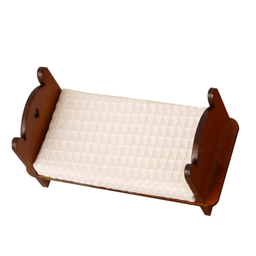 MLINS Dollhouse Bedding Miniature Room Kids Pretend Play Toy Micro ...