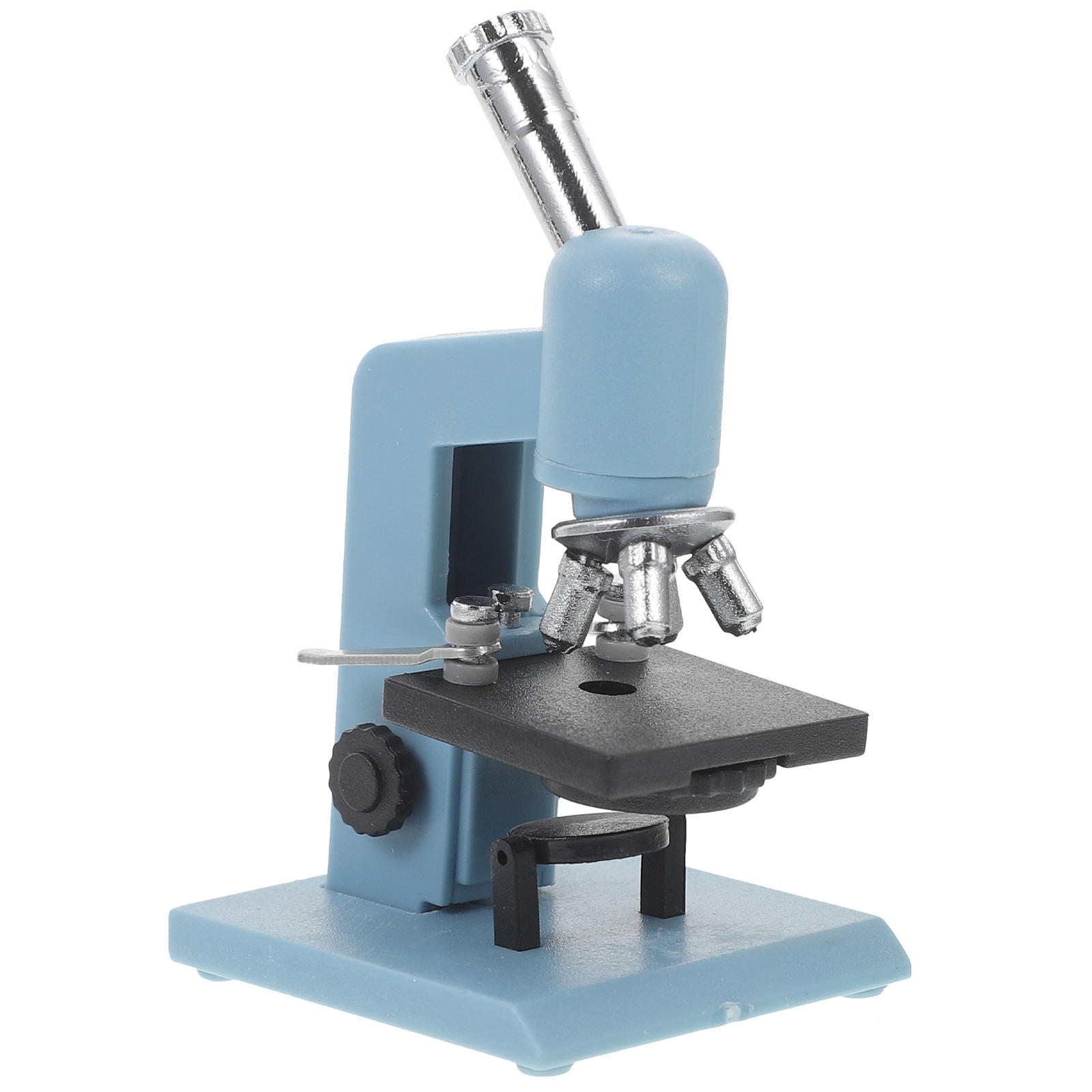 MLINS Dollhouse Decoration Miniature Microscope Model Simulation Fake ...
