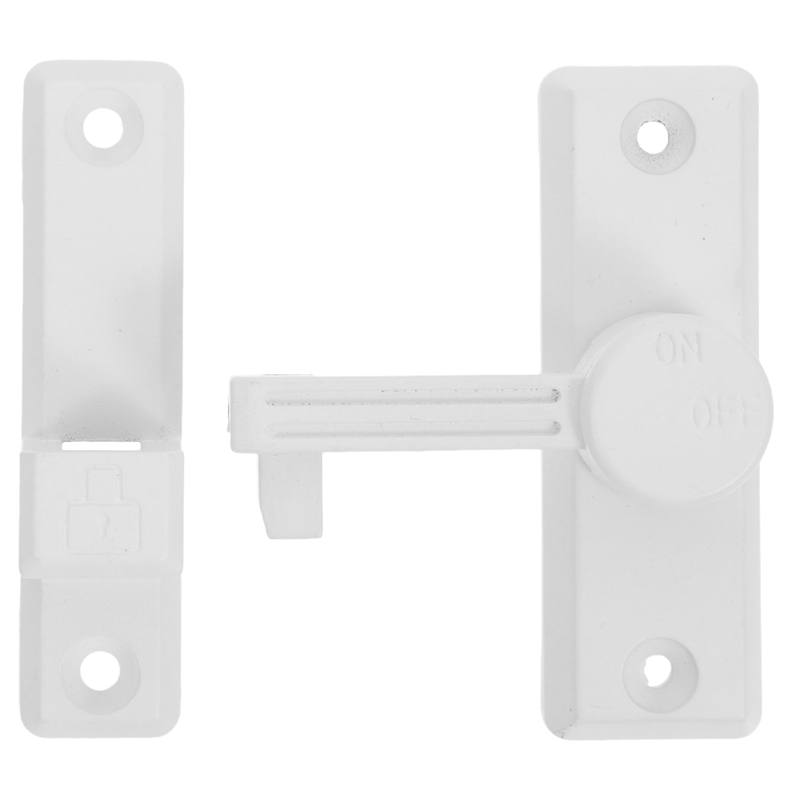 MLINS Door Bolt Latch Door Lock 90 Degree 180 Degree Gate Latch Barn ...
