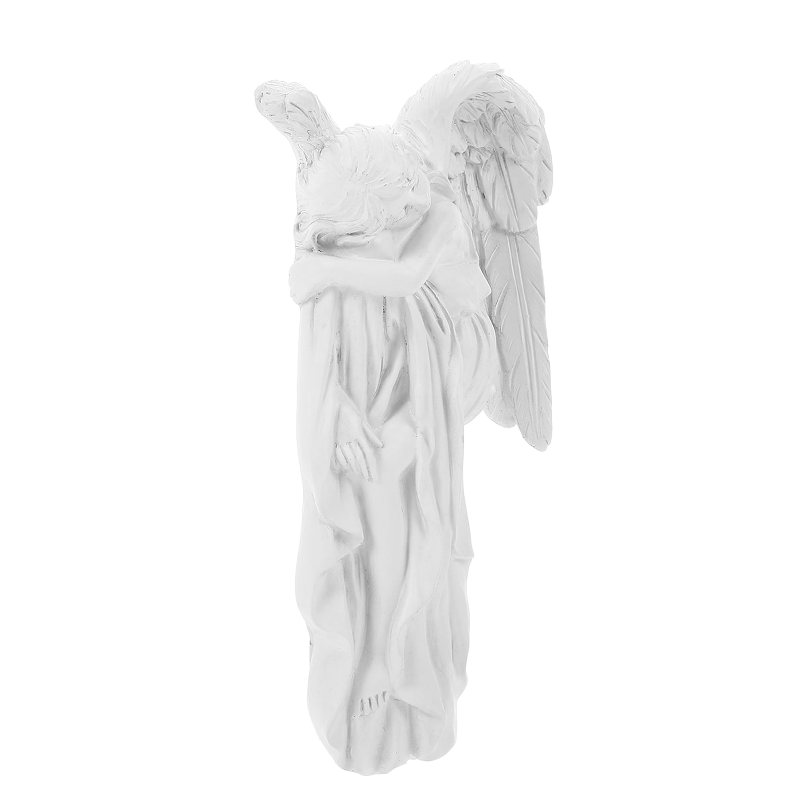 MLINS Door Frame Angel Decoration 3D Angel Wings Sculpture Door Frame ...