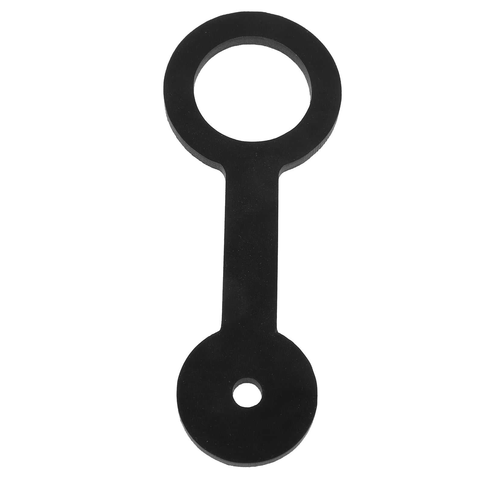 MLINS Door Lock RV Shower Door Latch Travel 11.50X4.30X0.40CM Black ...