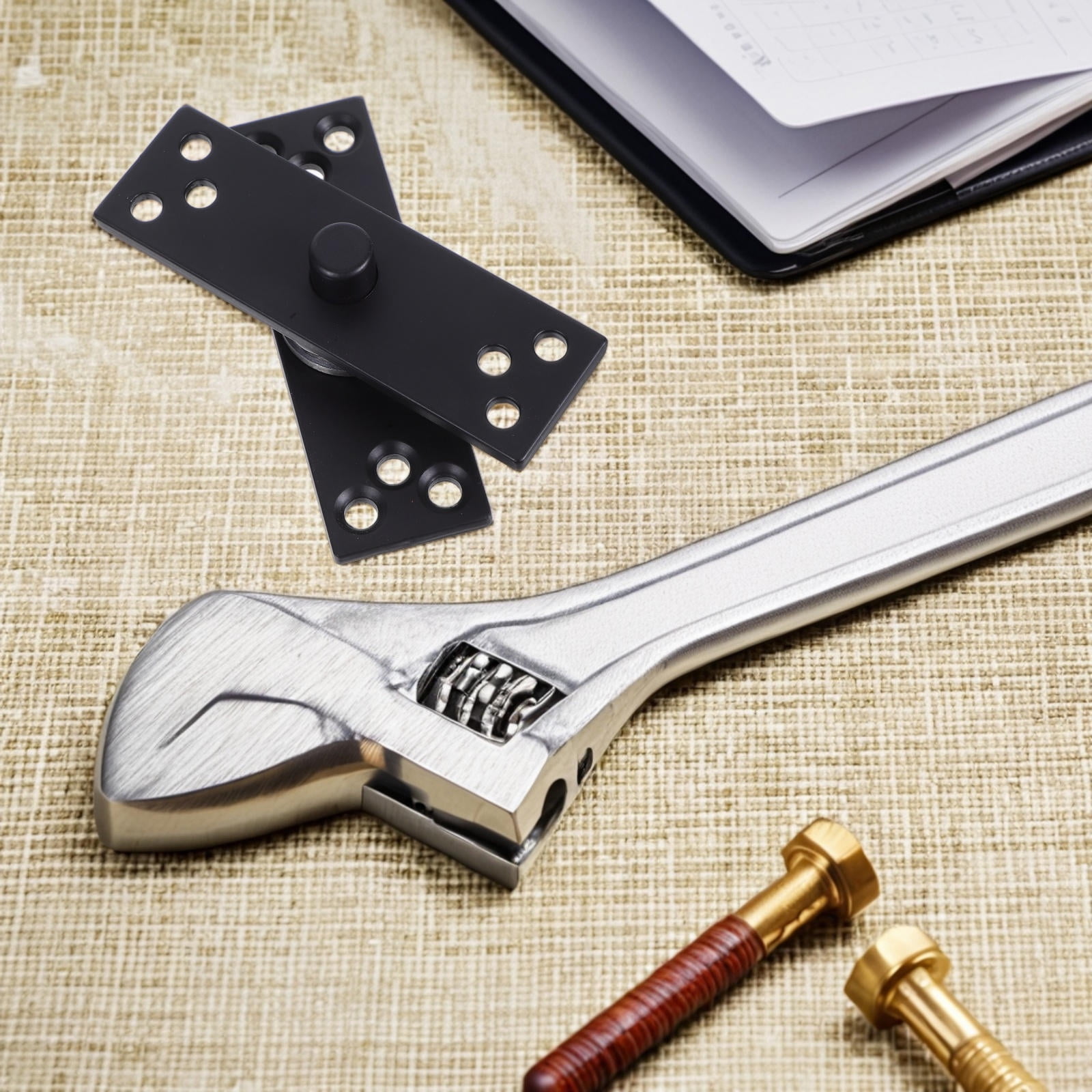 MLINS Door Pivot Hinge 360 Degree Stainless Steel Rotation Hidden Door ...