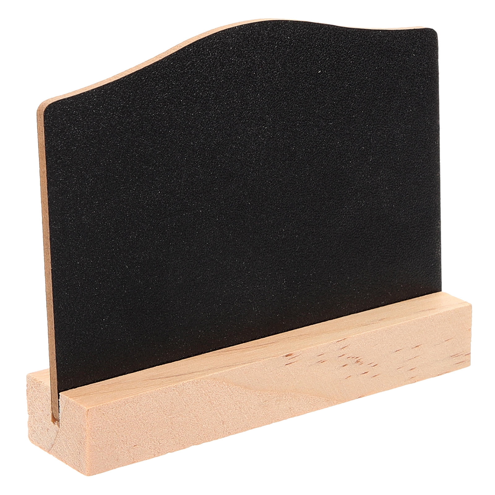 MLINS Double Sided Mini blackboard with Base for Writing Use Assorted ...