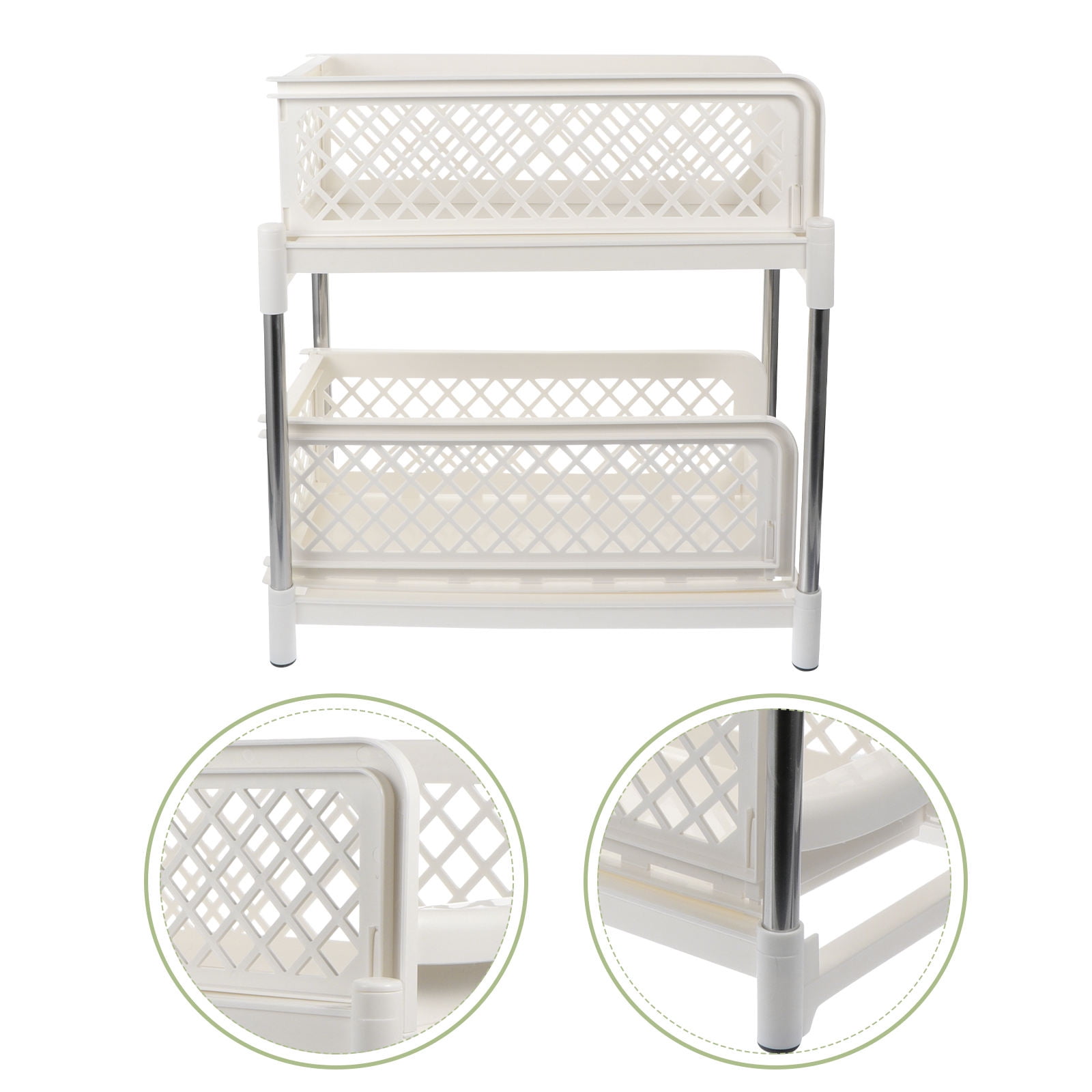 MLINS Drawer Storage Rack Organizers Double Wardrobe Expandable Drawers ...