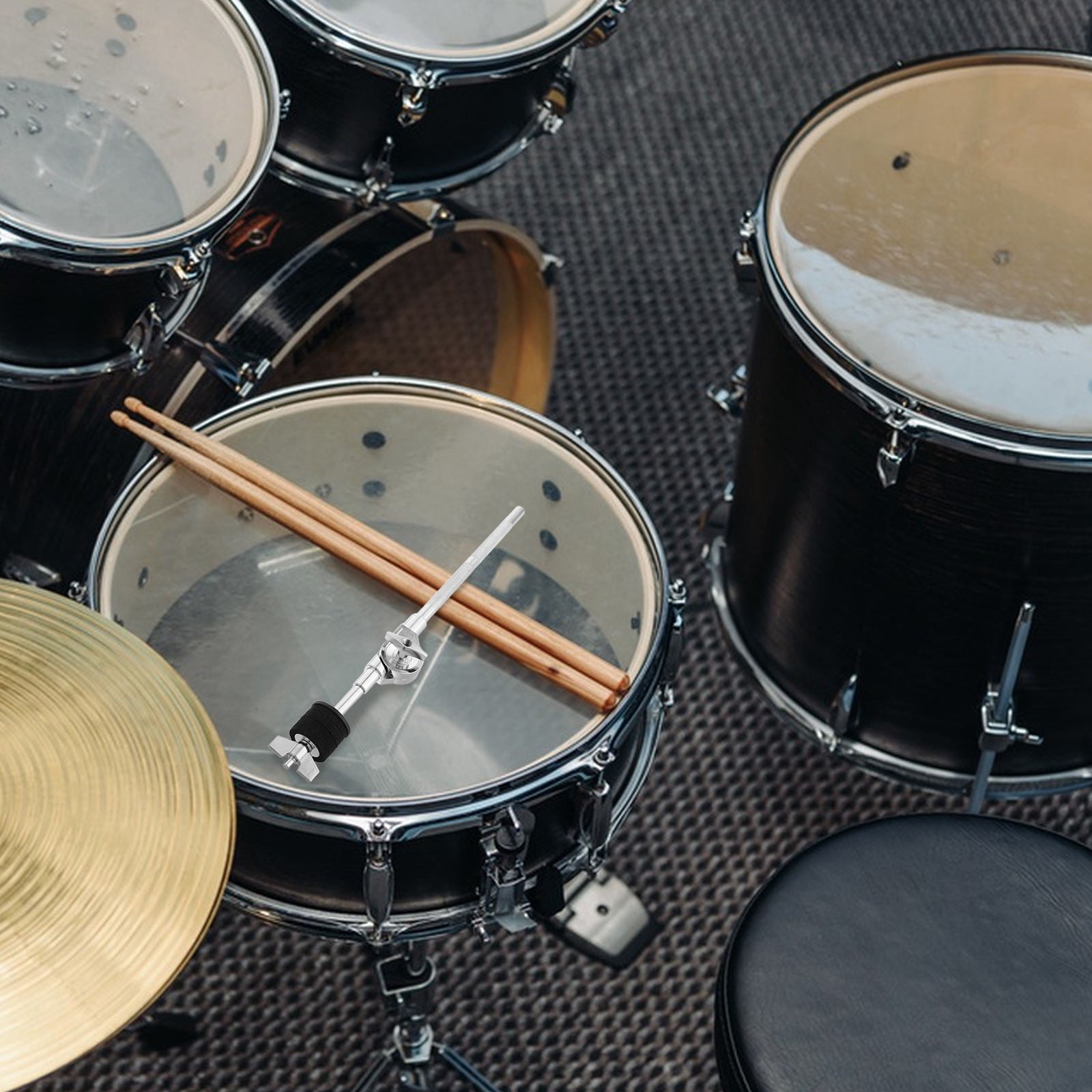 MLINS Drum Cymbal Stacker Stand Adjustable Cymbal Arm Holder Cymbal ...