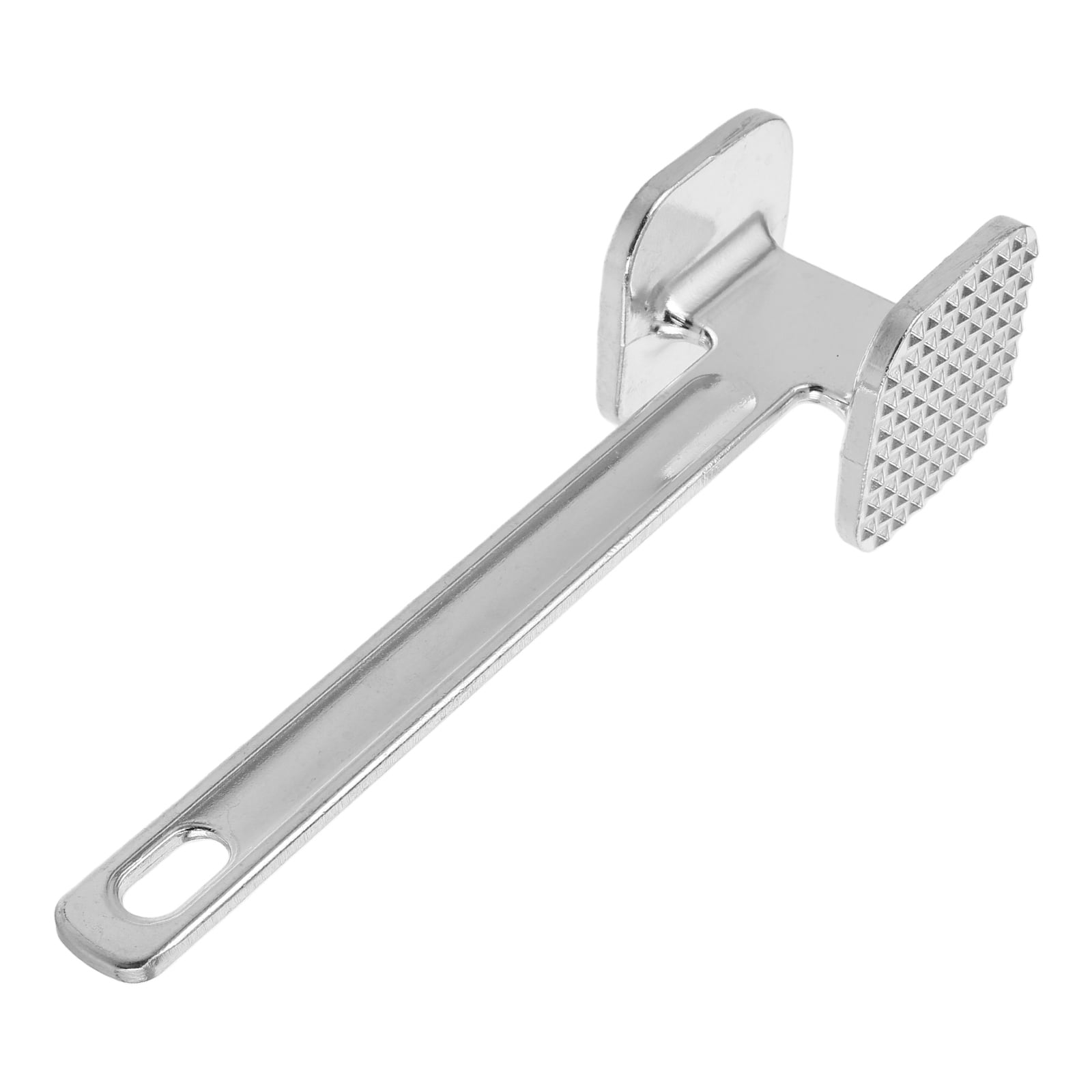 MLINS Dual Sided Aluminum Meat Tenderizer Hammer For Tenderizing Steaks ...
