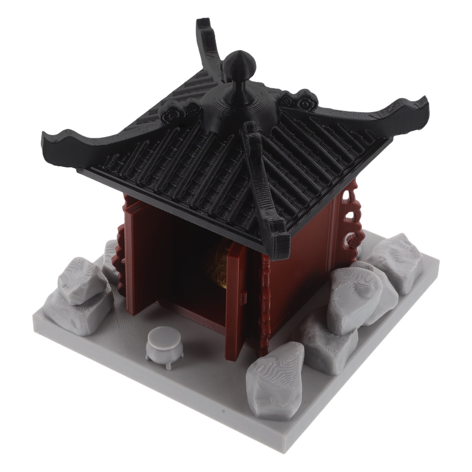 MLINS Earth Temple Ornaments Bonsai Toys Chinese Painting Brush Statue ...