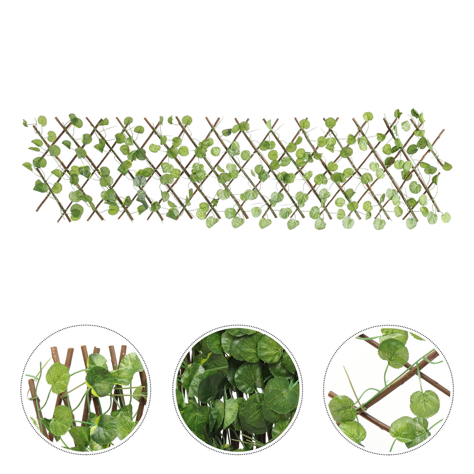 FONWILYO Decorative Privacy Fence PP ABS Green 1Pcs 15.7X11.8X0.8In ...