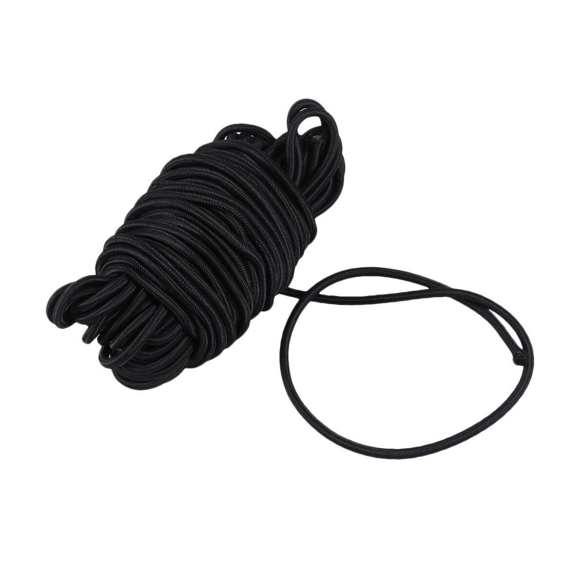 MLINS Elastic Cord Black Round Bungee Shock Sturdy Rope - Walmart.com