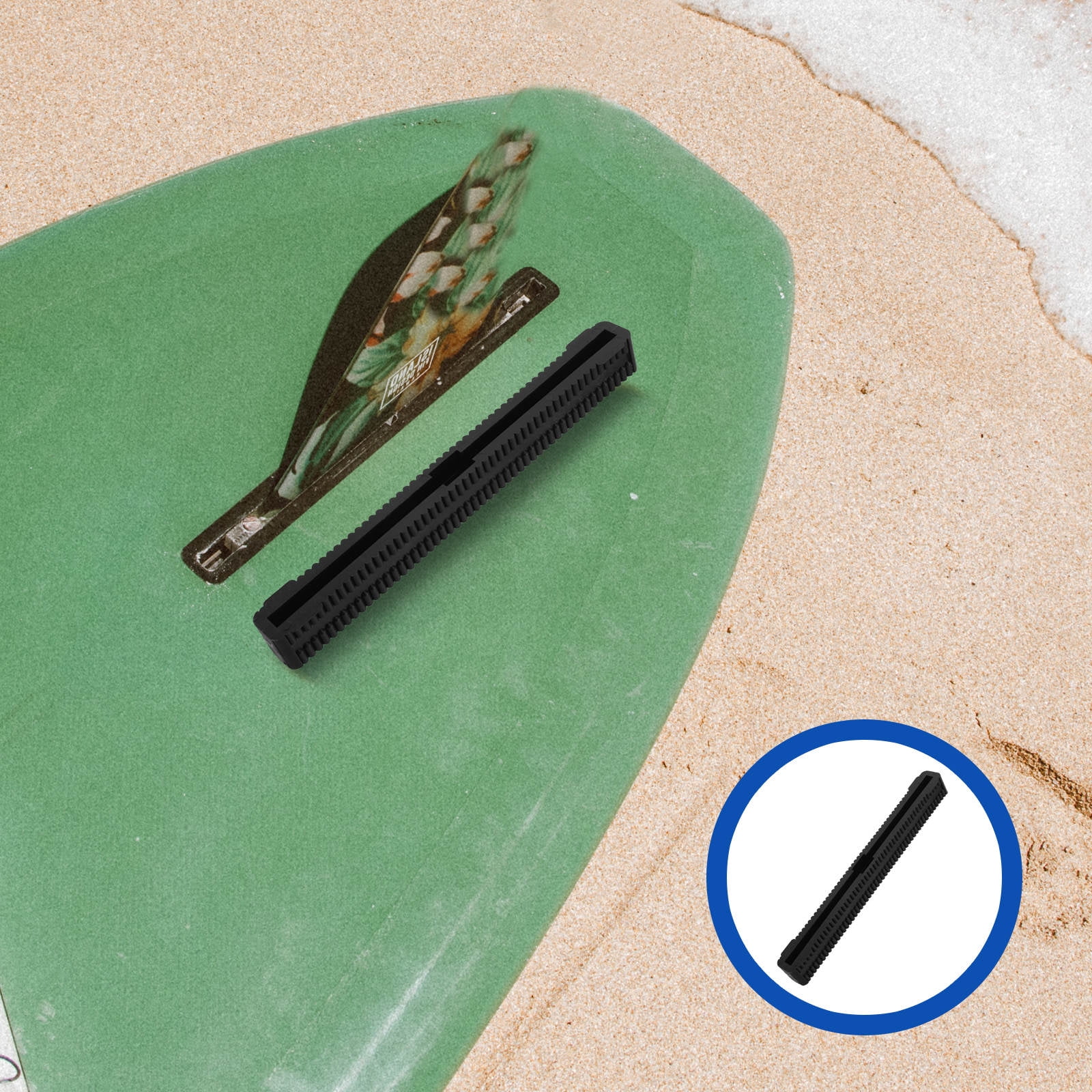 MLINS Electric Fin Paddle Board Fins Replacement Surfboard Holder Black ...