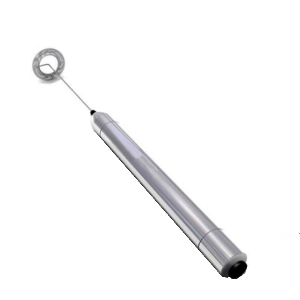 MLINS Electric Milk Frother Stainless Steel Touch Handheld Espresso ...