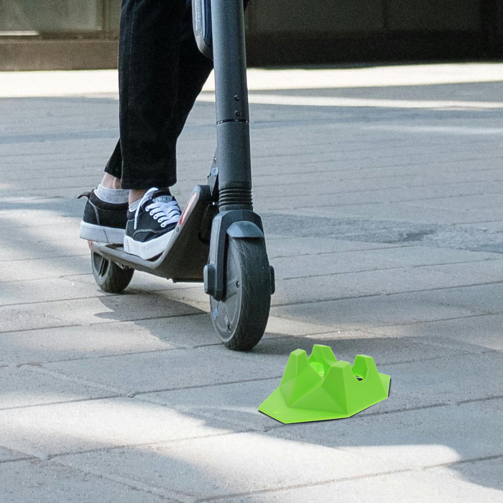 MLINS Electric Scooter Stand Display Throttle Floor Rack Child Green ...