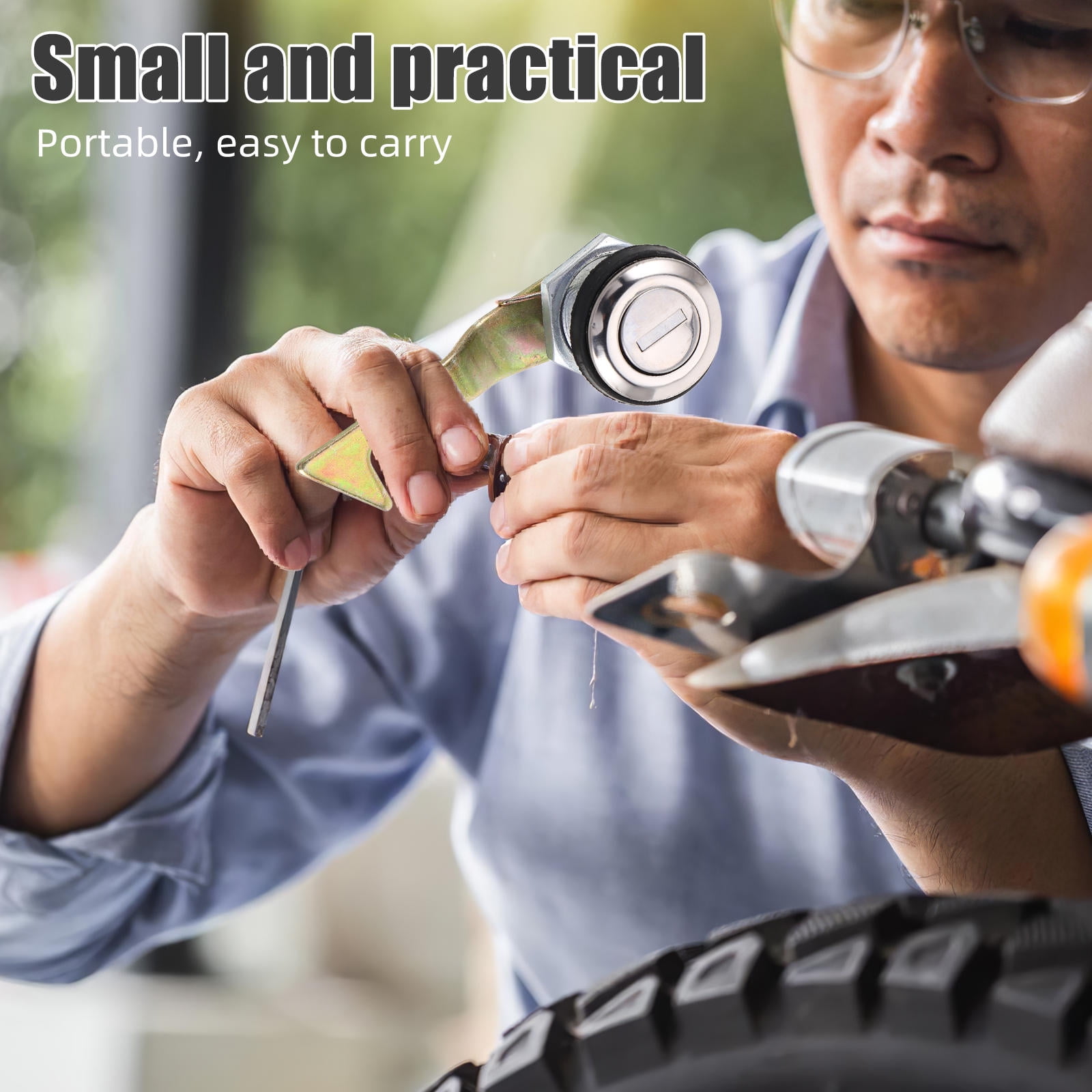 MLINS Electric Scooter Trunk Lock Metal Tail Box Lock For Motorbikes ...