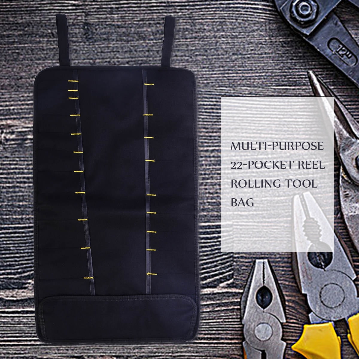 MLINS Electrical Tool Bags Utility Belt Pouch Tools Kits Man Blue ...