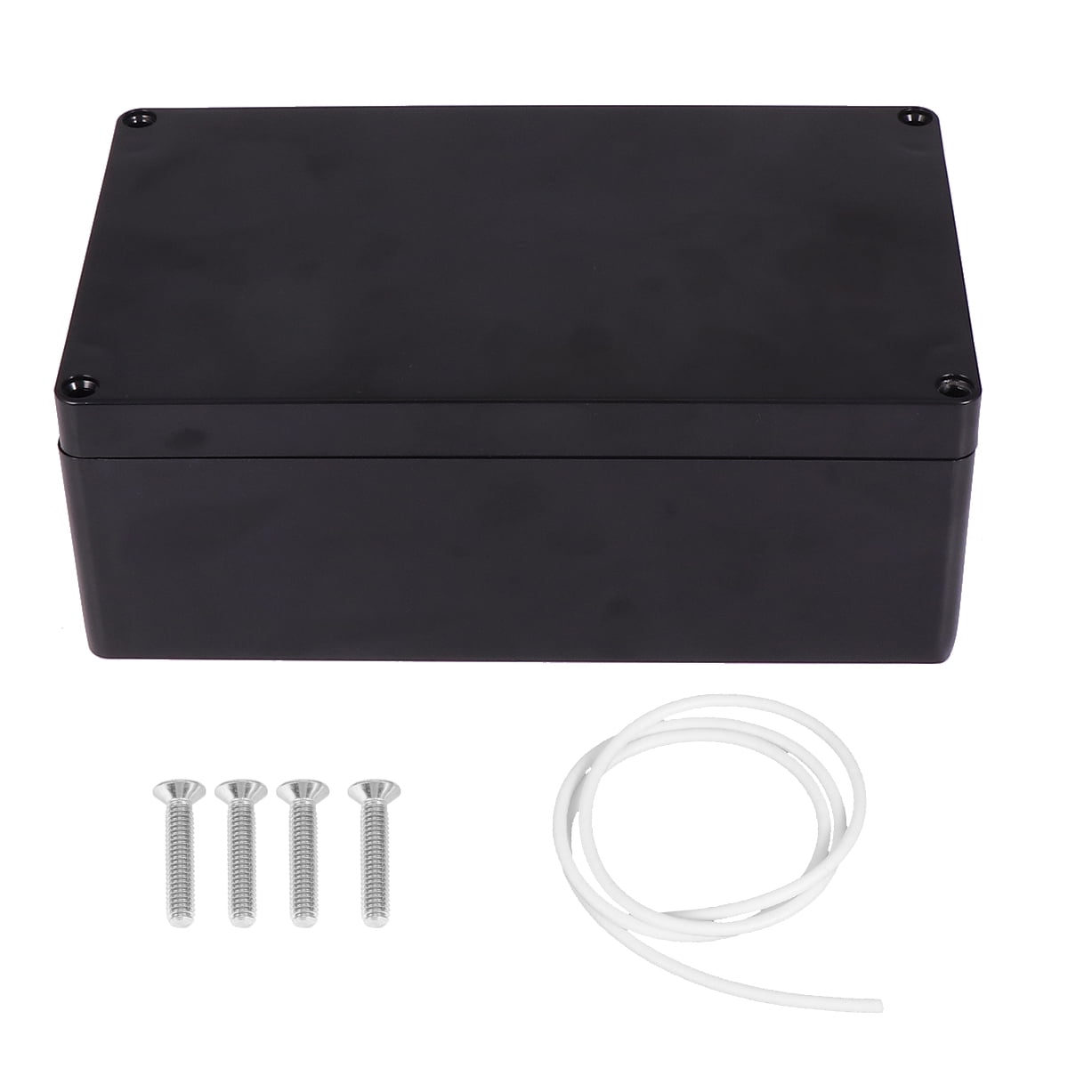 MLINS Electronic Project Enclosure Case Outdoor Electrical Black ...