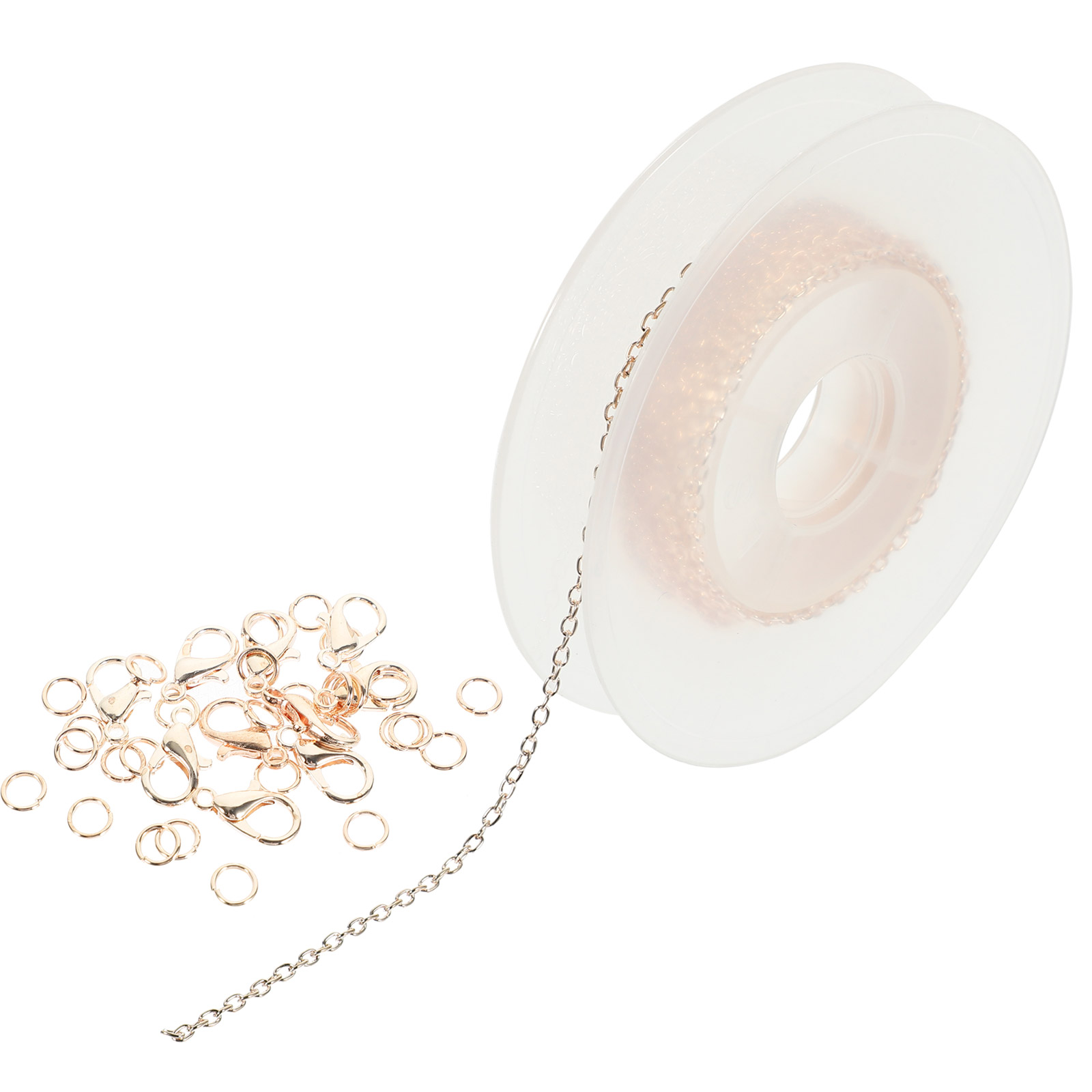 MLINS Electroplating Chain Accessories Closures The Lobster Rose Gold - Walmart.com