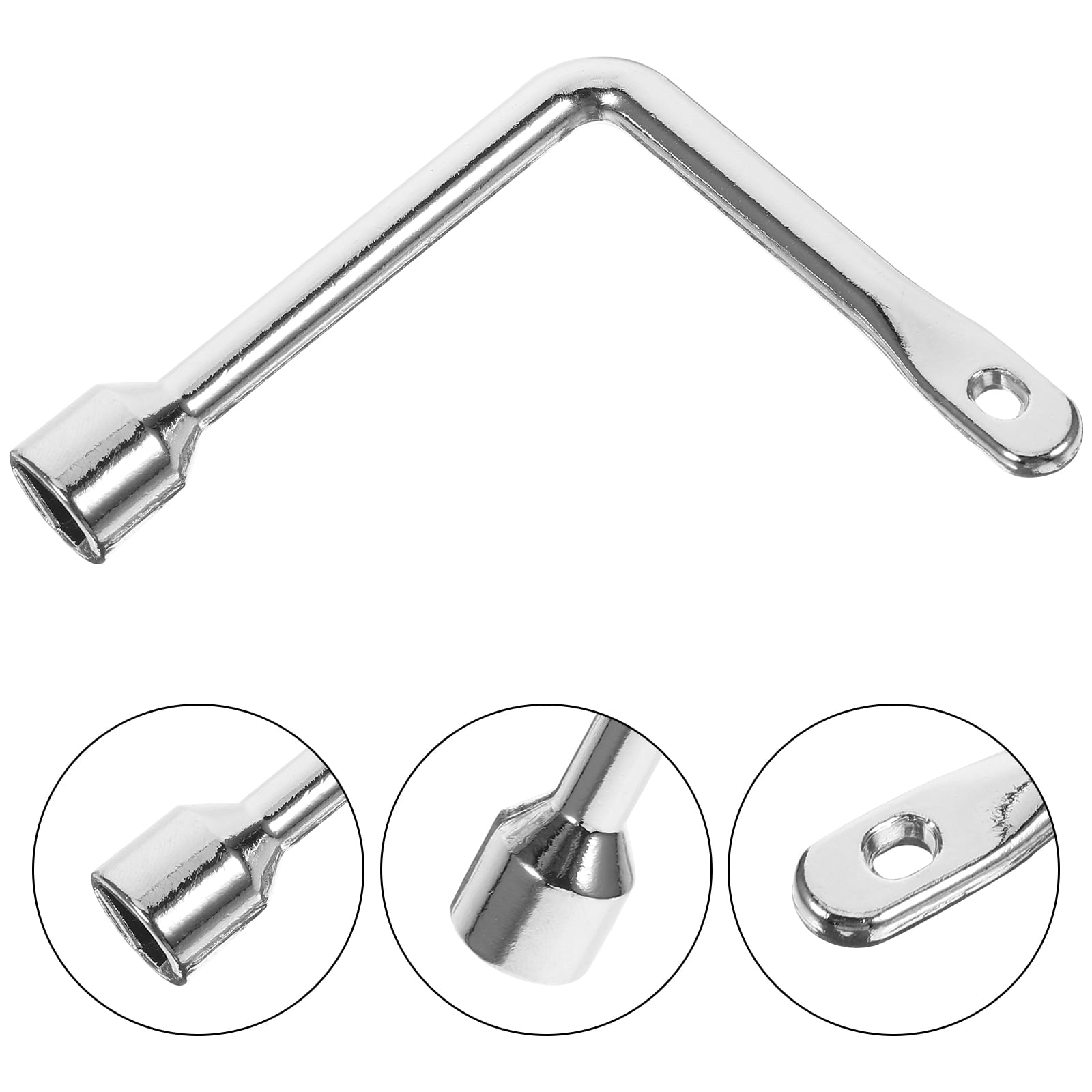 MLINS Elevator Key Triangle Socket Spanner Universal Utility Silver ...