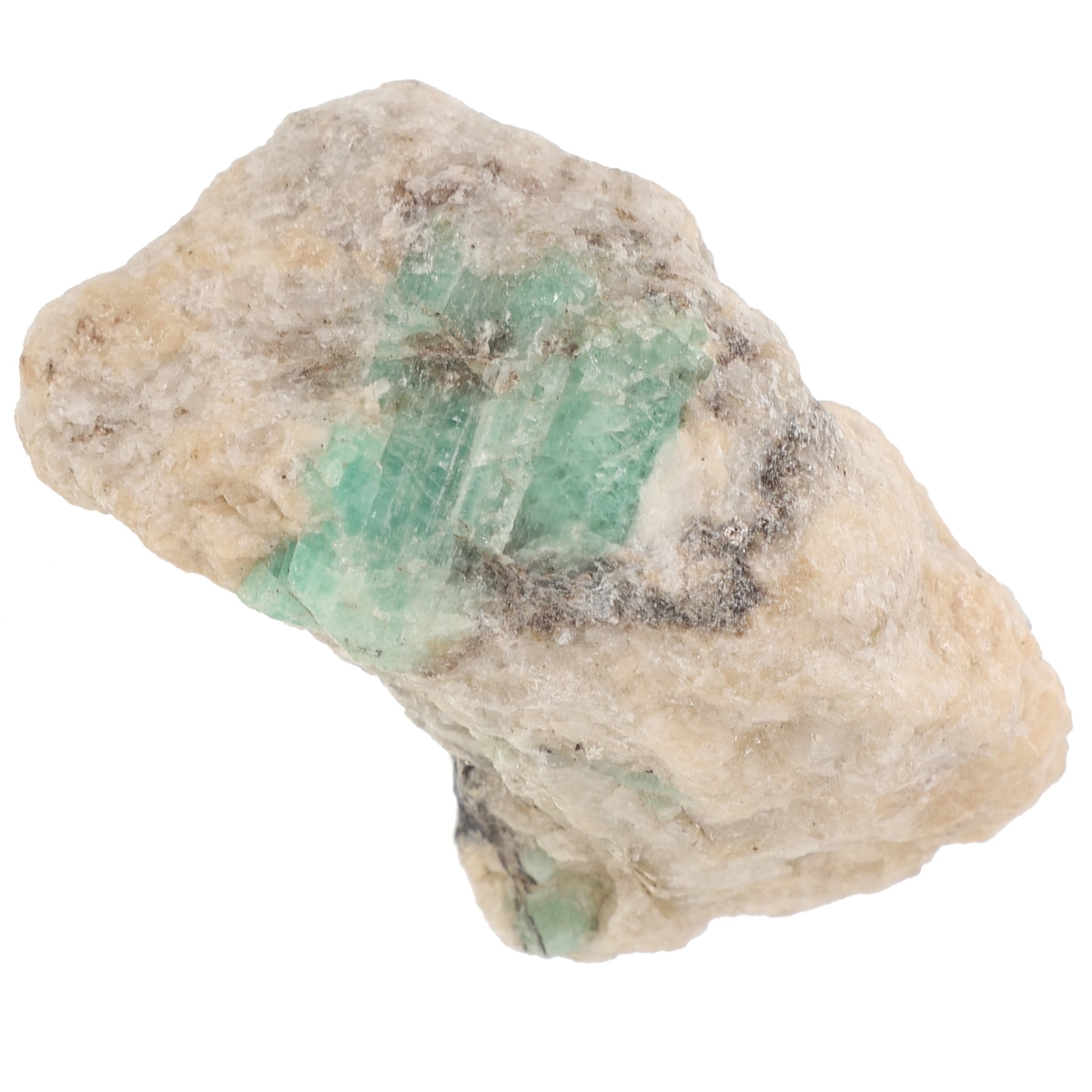 MLINS Emerald Rough Rock Research Stone Samples Gems Green Ornaments - Walmart.com