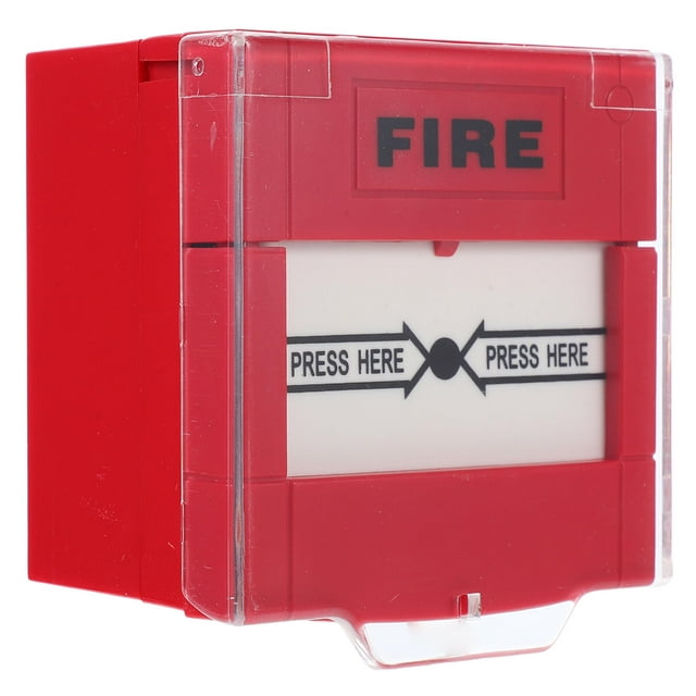 MLINS Emergency Alarm Button With Manual Reset Fire Call Response ...