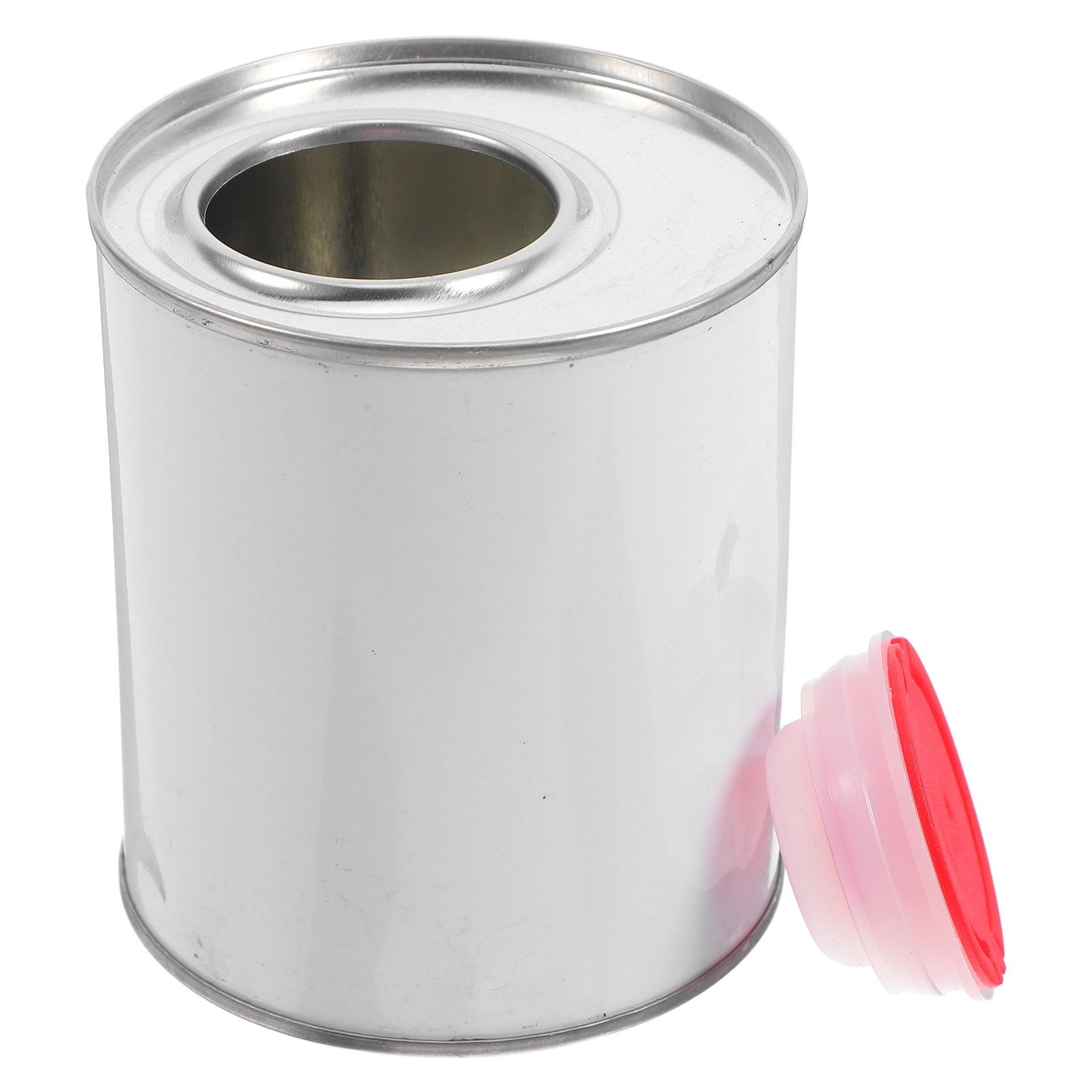 MLINS Empty Tin Can With Lid Durable Iron Bucket Small Paint Storage ...